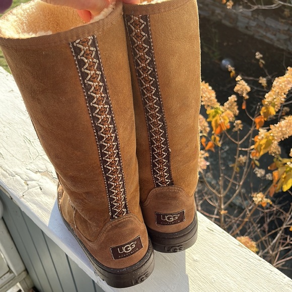 UGG | Shoes | Ugg Tall Tasman Braid Boots 5245 Chestnut | Poshmark